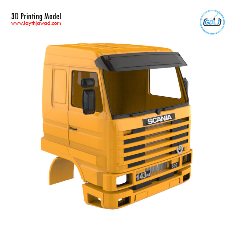 Scania 143M cabin 3D Model to Print